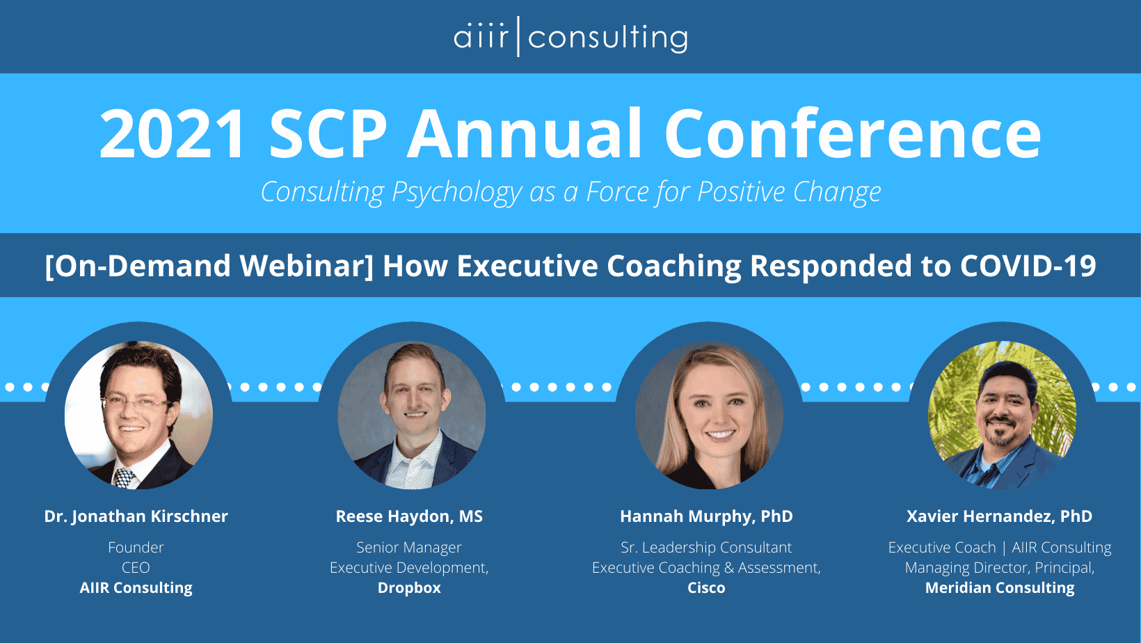 [On Demand Webinar] 2021 SCP Conference: How Executive Coaching ...