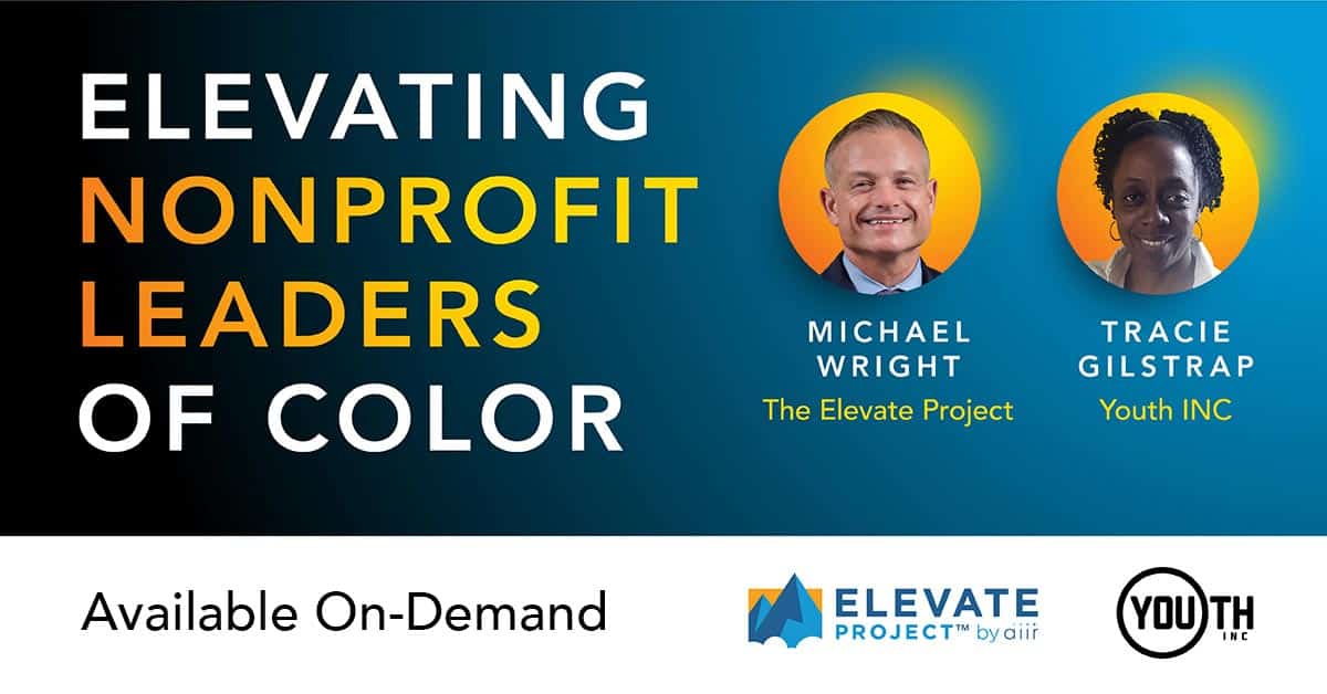 [Webinar] Elevating Nonprofit Leaders of Color - AIIR Consulting