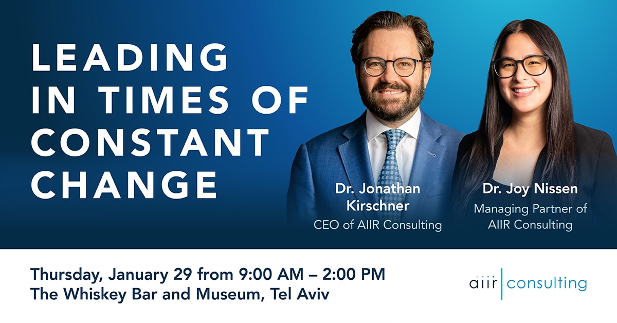 Leading in Times of Constant Change - AIIR Consulting